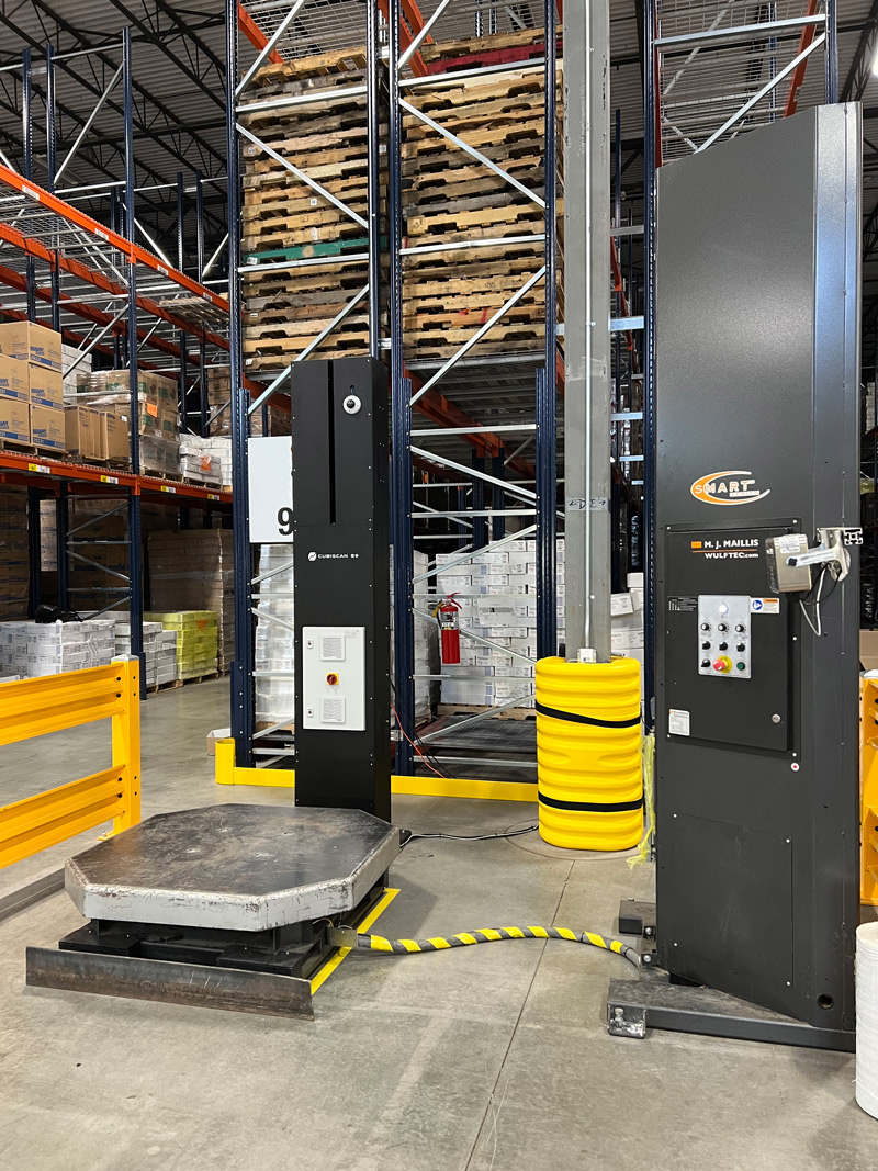 Pallet Dimensioner with Stretch Wrapper Manufacturer Dubai UAE - ATCOPACK
