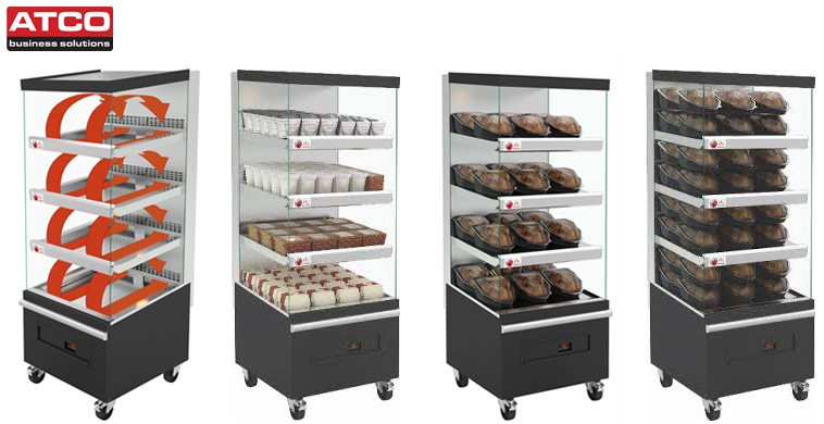 Self-service Hot Display Supplier in Dubai, UAE | ATCOPACK France