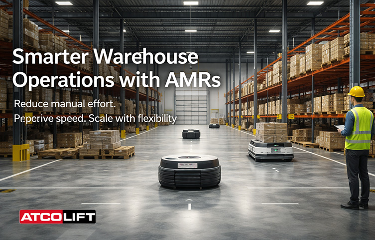 How Autonomous Mobile Robots Improve Warehouse Operations | ATCOLIFT