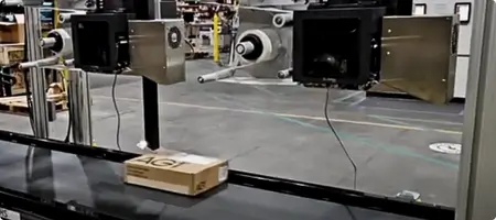 In-Motion Dimensioning Systems | Automated Shipping Lines